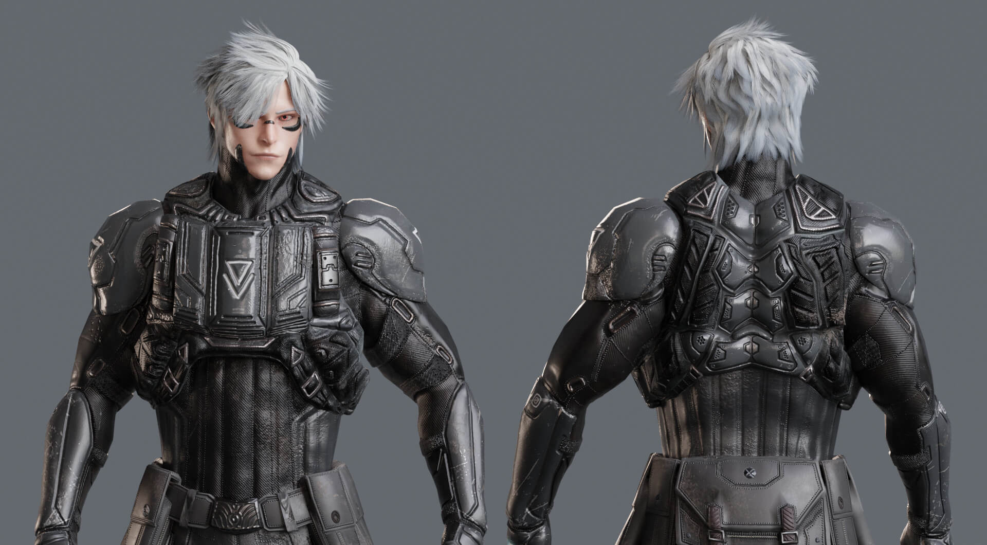 Cybernetic Soldier Perseus - 3D Model by Hisqiefurqoni