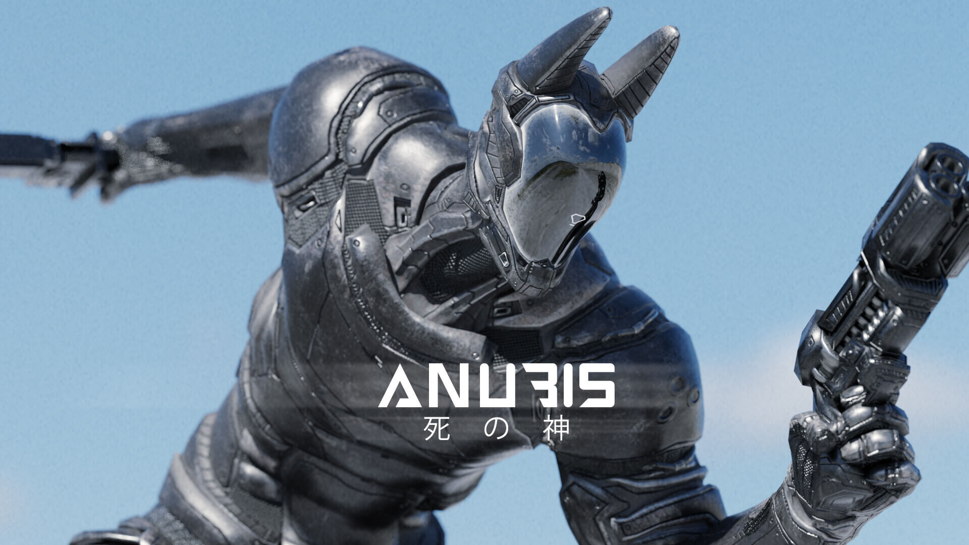 Low Poly Robot - Anubis 3D Model by Hisqiefurqoni