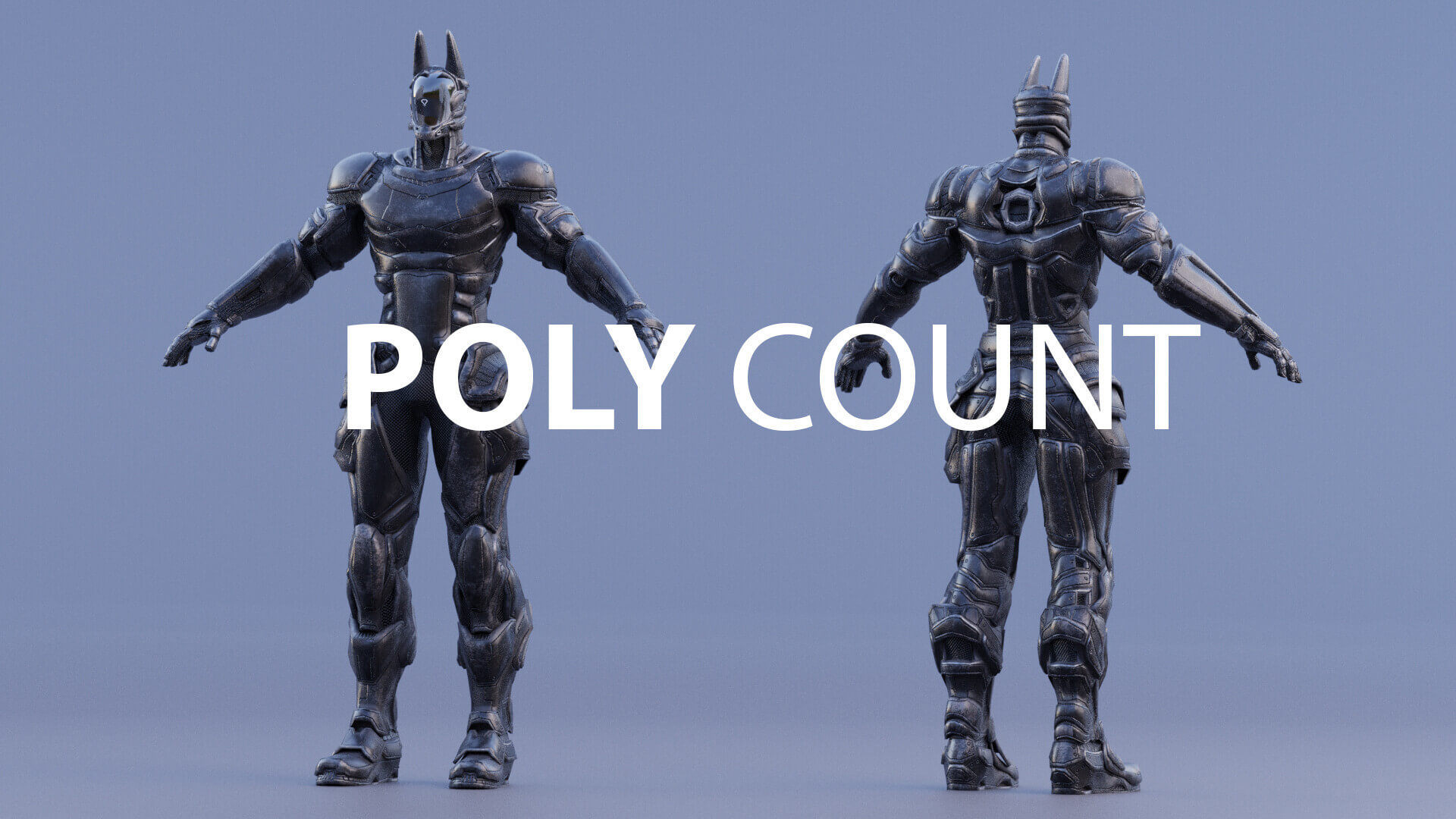 Low Poly Robot - Anubis 3D Model by Hisqiefurqoni