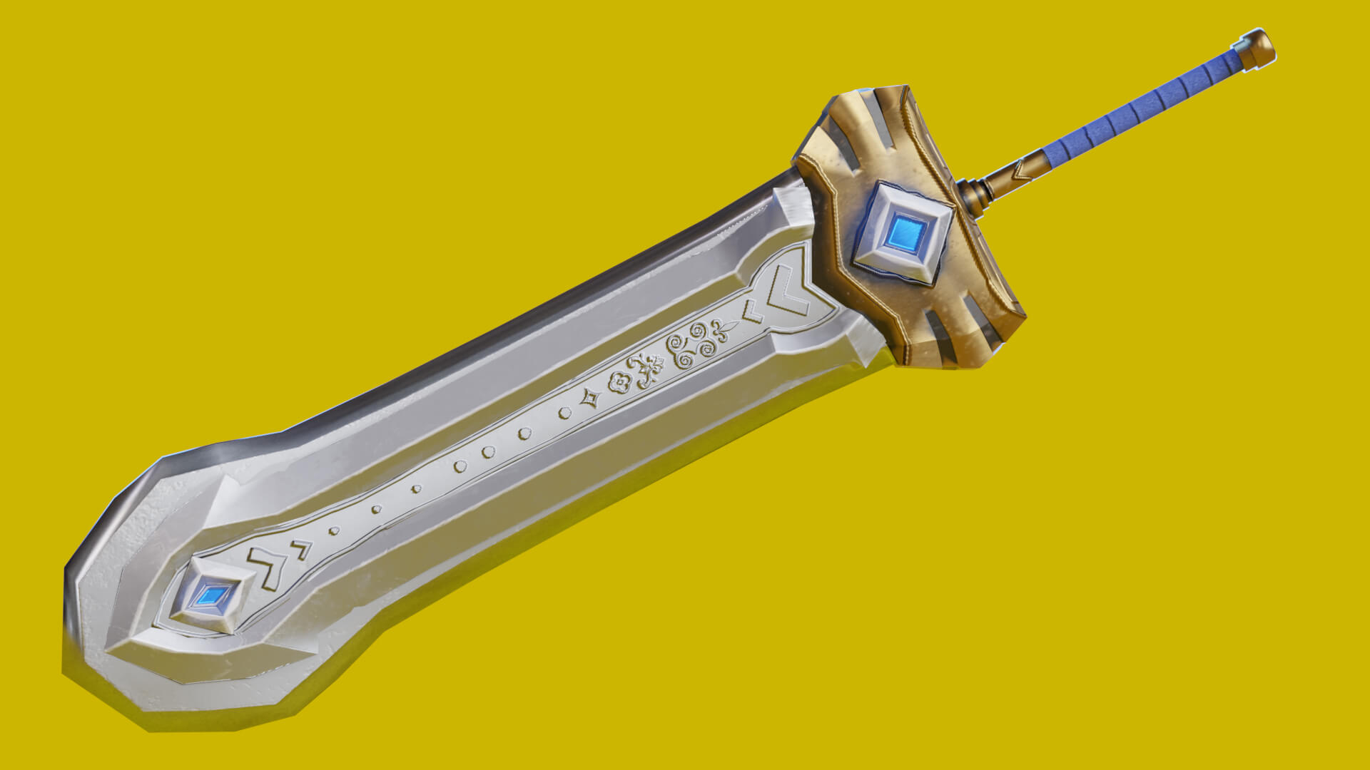 Low Poly - Stylized Warrior - Bran 3D Model by Hisqiefurqoni