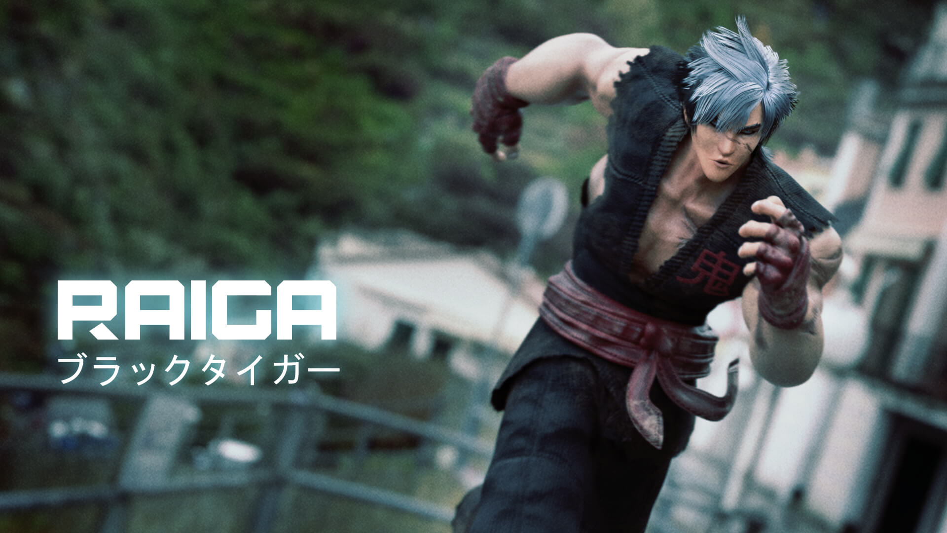 Stylized Male Fighting Character - Raiga 3D Model by Hisqiefurqoni