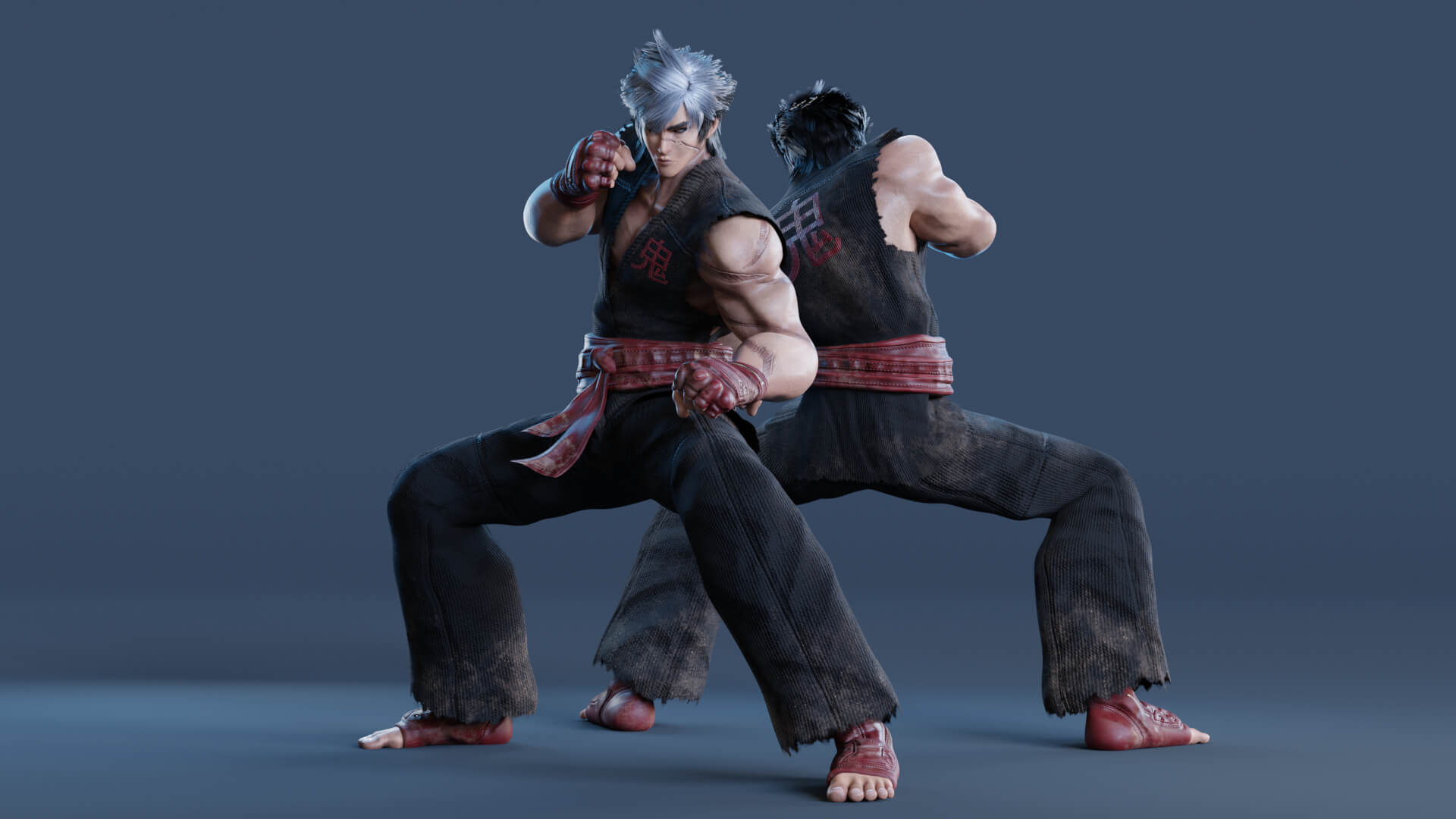 Stylized Male Fighting Character - Raiga 3D Model by Hisqiefurqoni