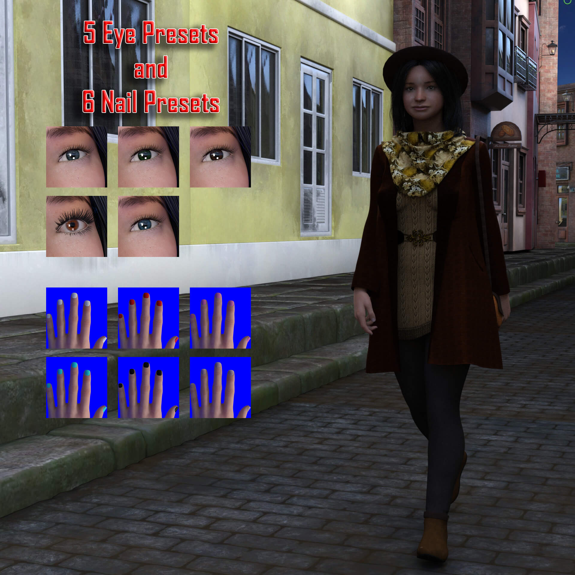 HDP Andi for Genesis 8 and 8.1 Female - Daz Content by History Degree ...