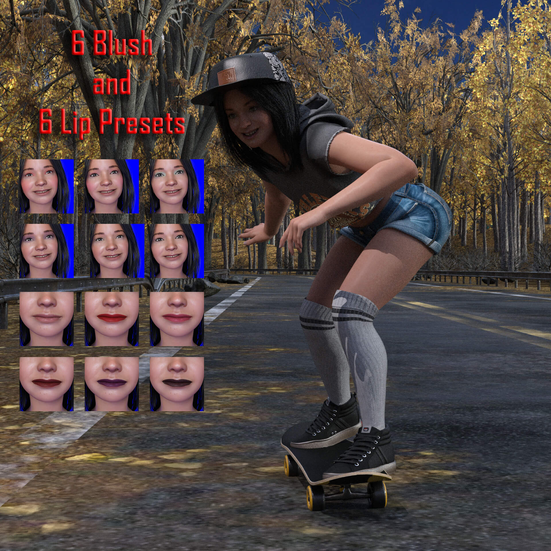 HDP Andi for Genesis 8 and 8.1 Female - Daz Content by History Degree ...