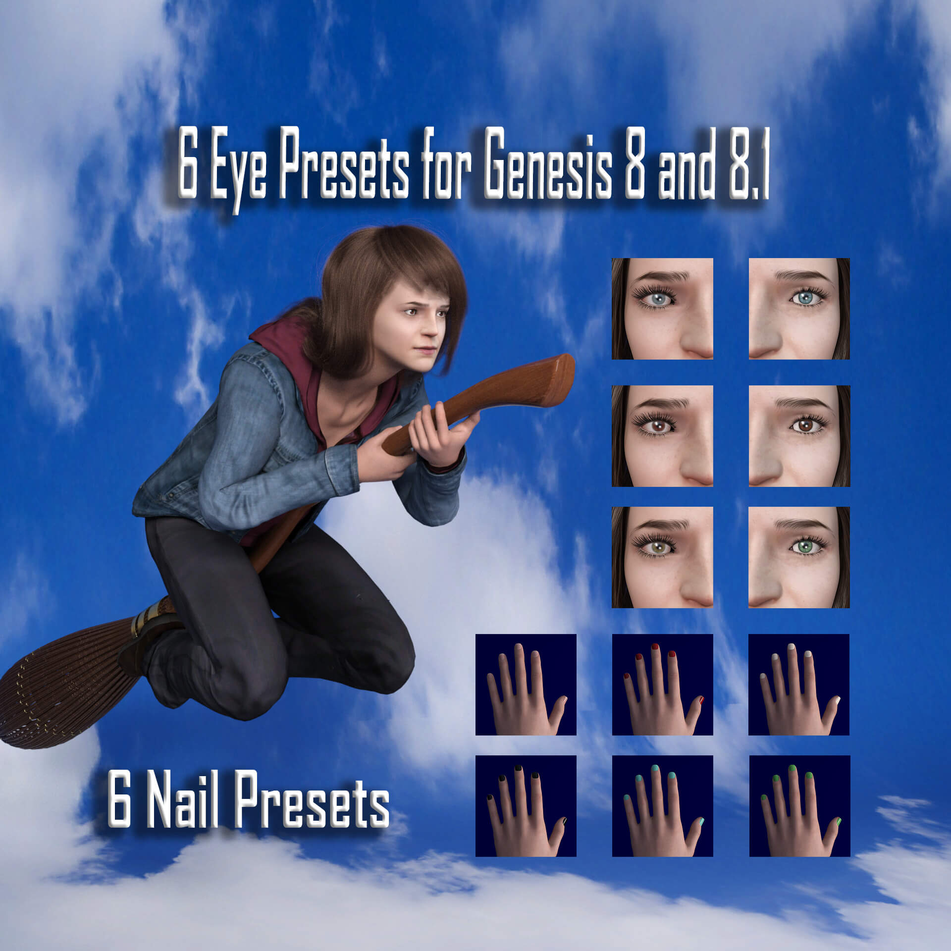 HDP Belle for Genesis 8/8.1 Female - Daz Content by History Degree ...