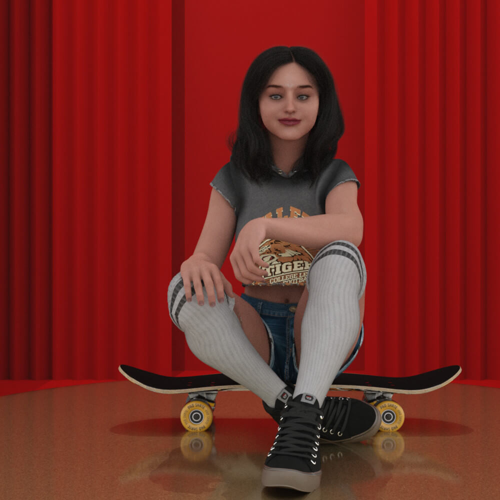 Hannah With Gentelia Texture - Bundle by History Degree Productions