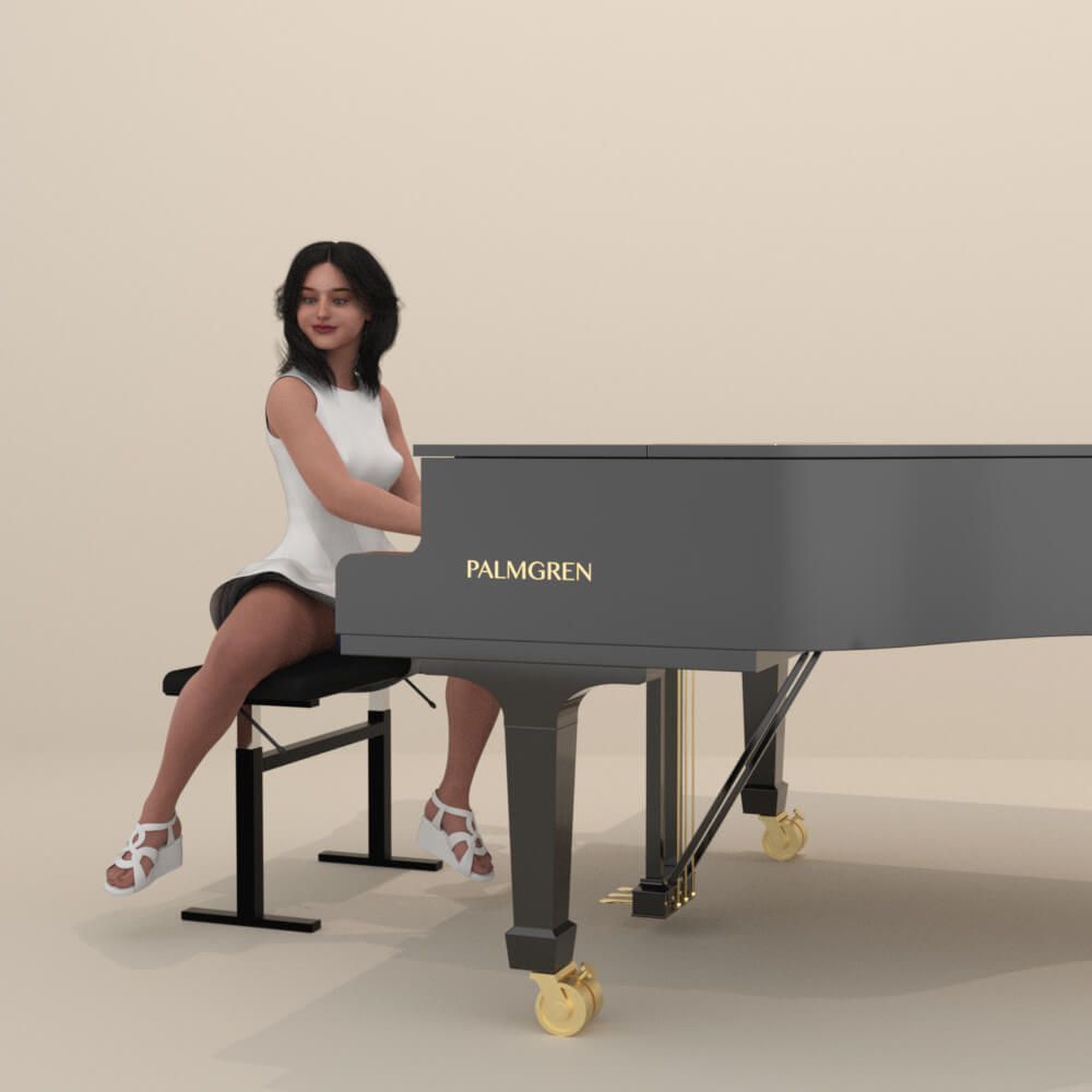 Hannah With Gentelia Texture - Bundle by History Degree Productions