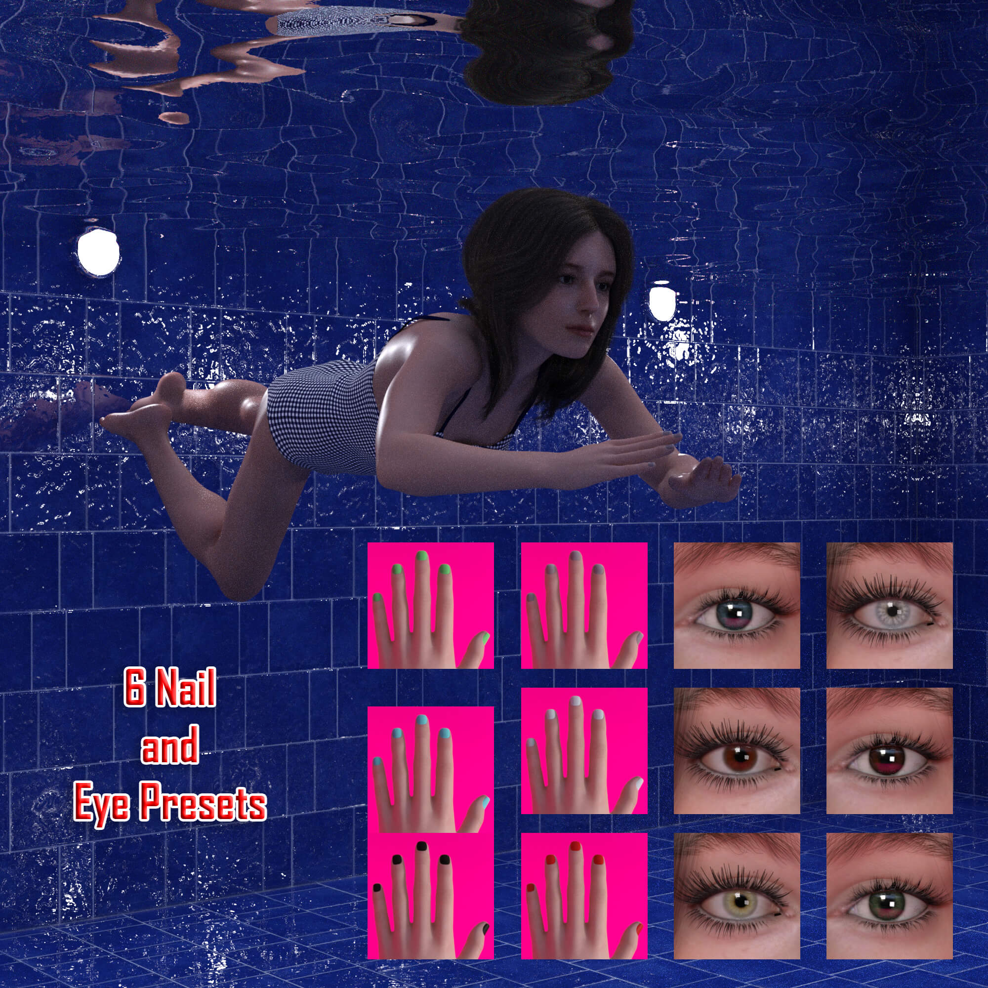 HDP Reggie for Genesis 8 and 8.1 Female - Daz Content by History Degree ...