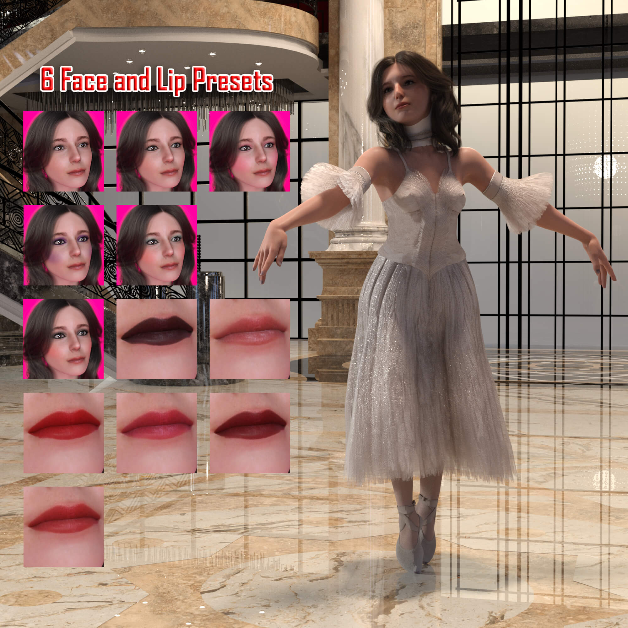 HDP Reggie for Genesis 8 and 8.1 Female - Daz Content by History Degree ...