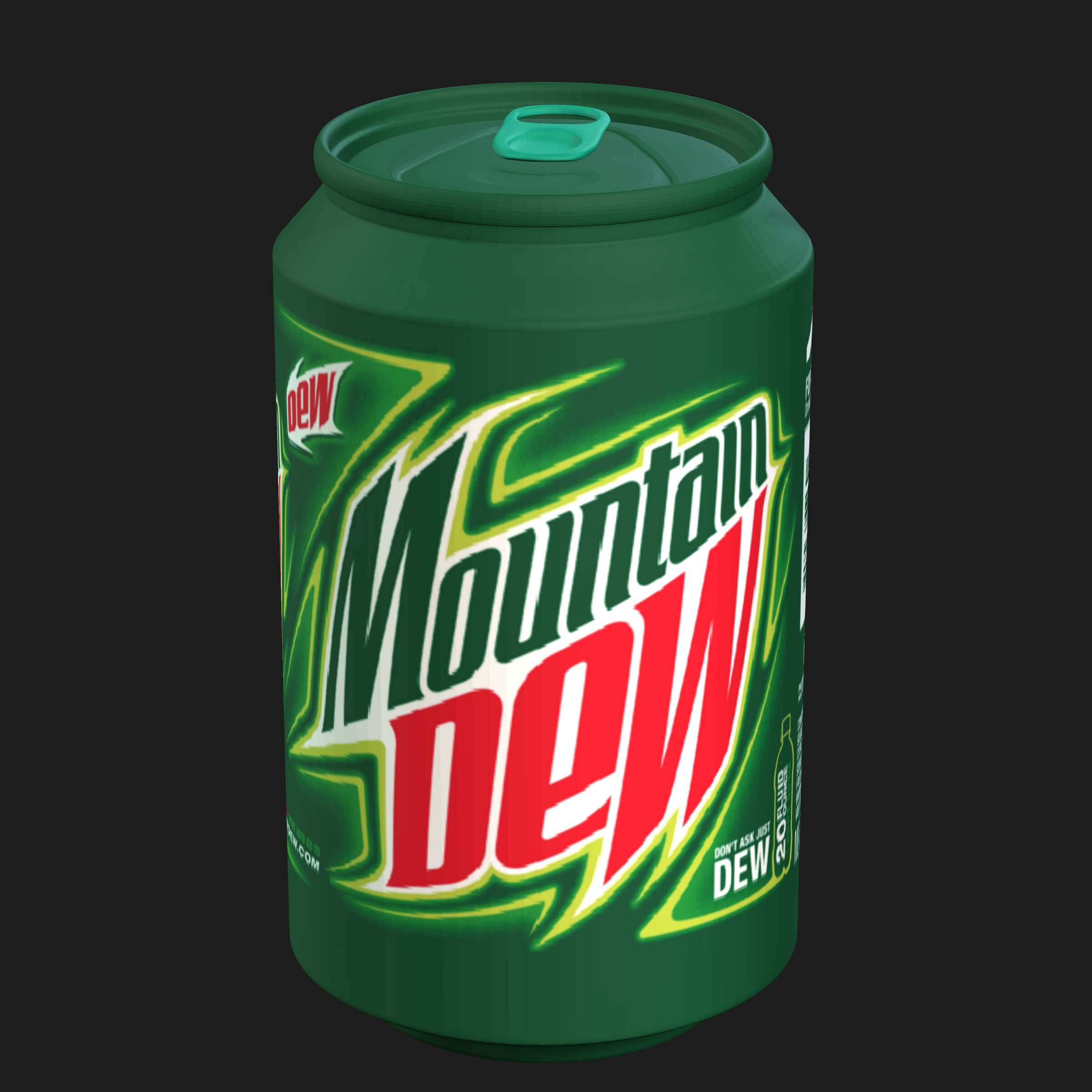 All Mountain Dew Cans