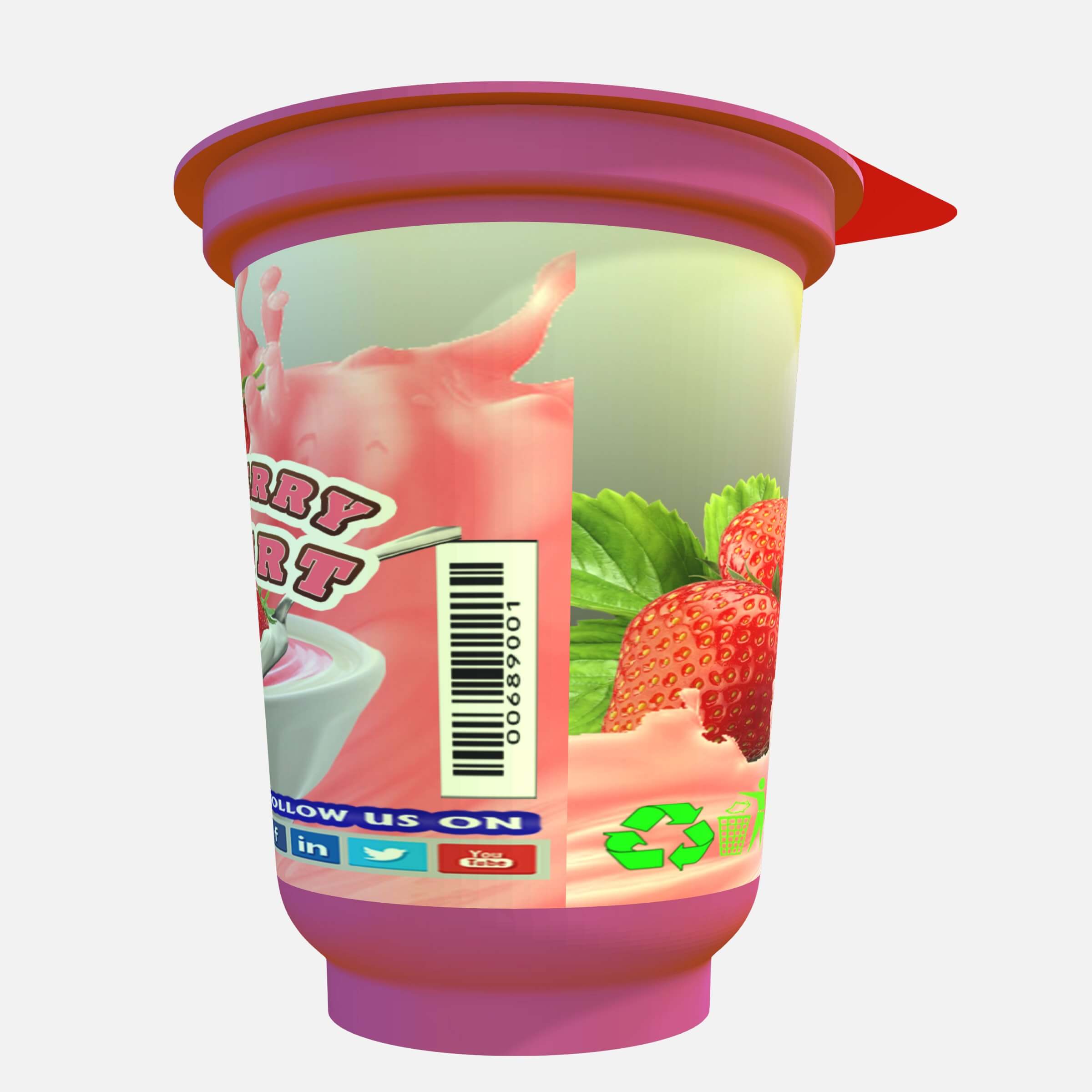 Yogurt - 3D Model by HITECH2000BC