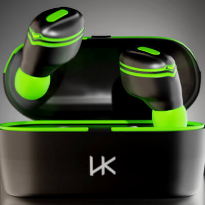 Earbud Gameready - 3D Model by hkcreatives