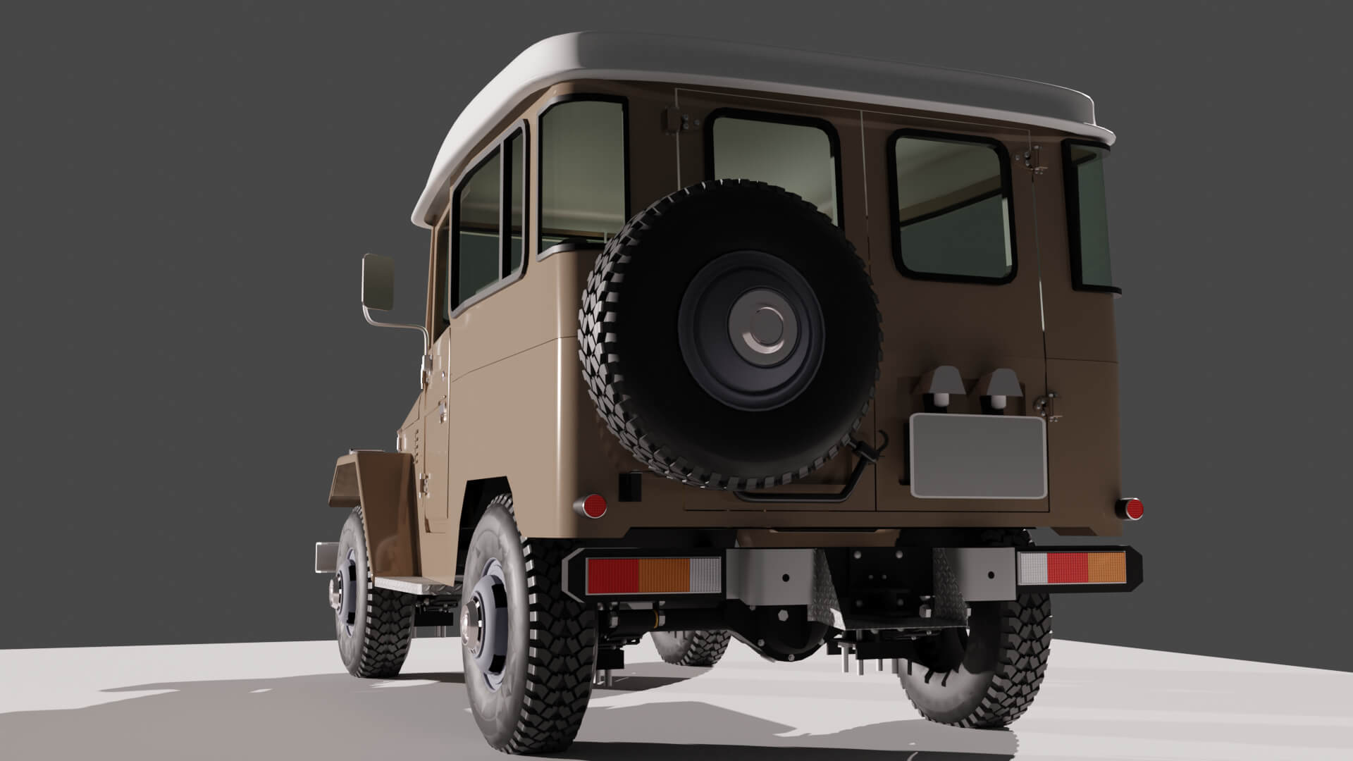 Toyota FJ40 Landcruiser 2 - 3D Model by hojat