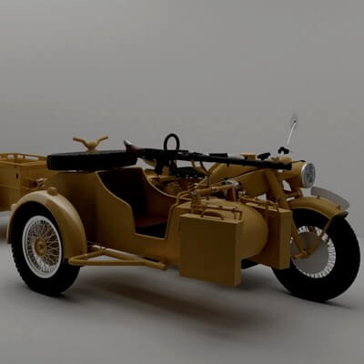 Scale Military Accessories HiPlay DID 1/6 Scale WWII German Zundapp ...