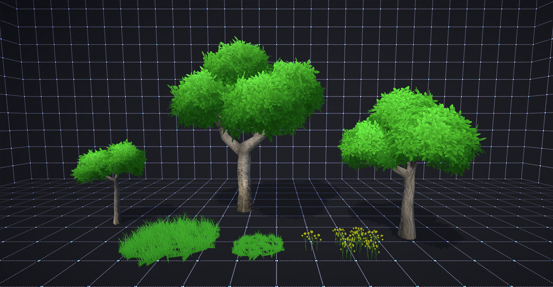 Farm - Stylized Fantasy Environment 3D Model by Holotna