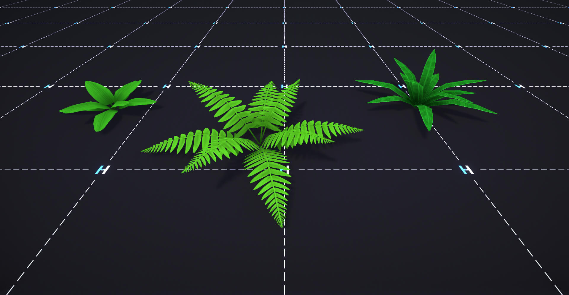 Forest - Stylized Fantasy Environment 3D Model by Holotna