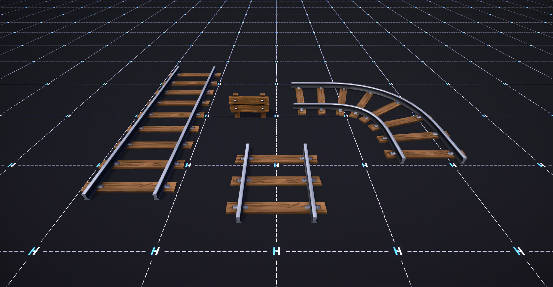 Mine - Stylized Fantasy Environment 3D Model by Holotna