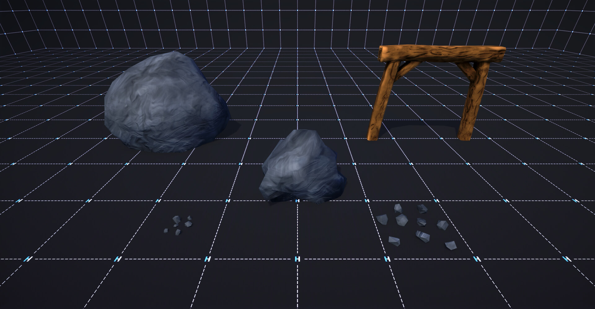 Mine - Stylized Fantasy Environment 3D Model by Holotna