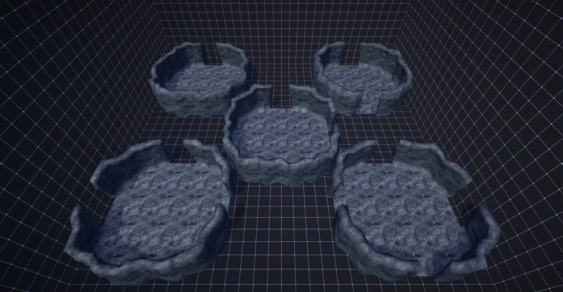 Mine - Stylized Fantasy Environment 3D Model by Holotna