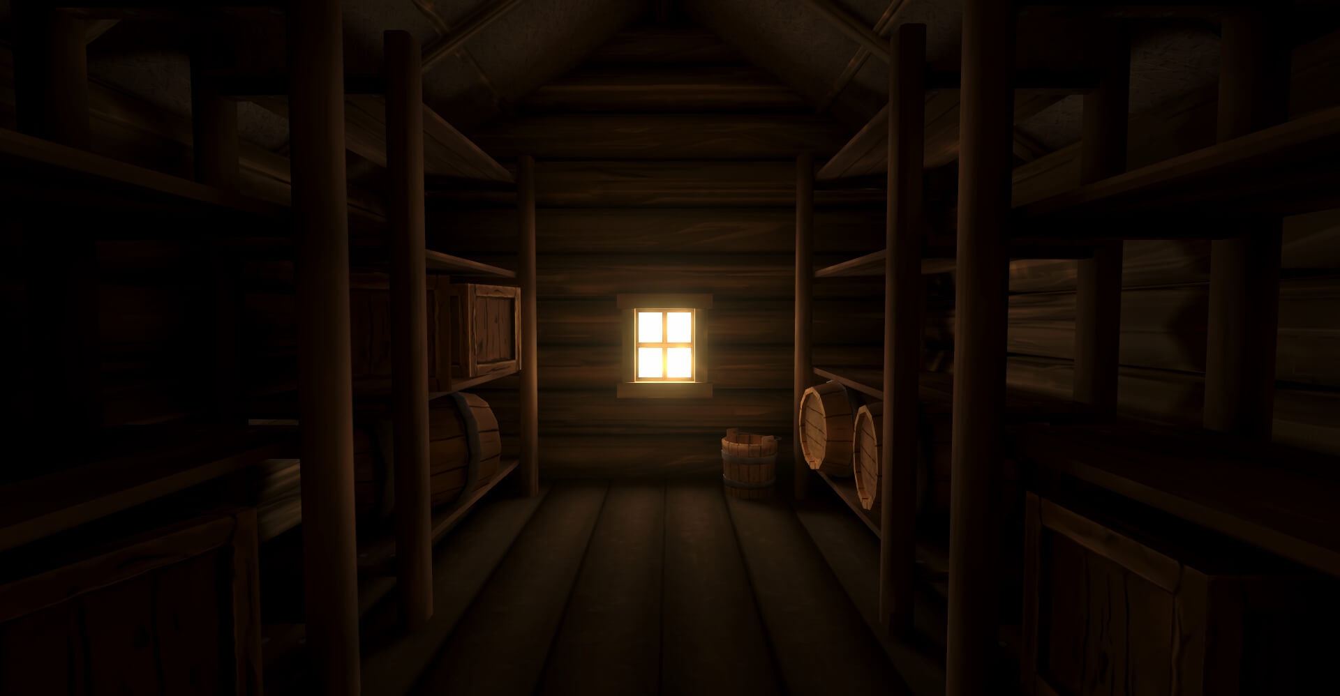 Village - Stylized Fantasy Environment 3D Model by Holotna