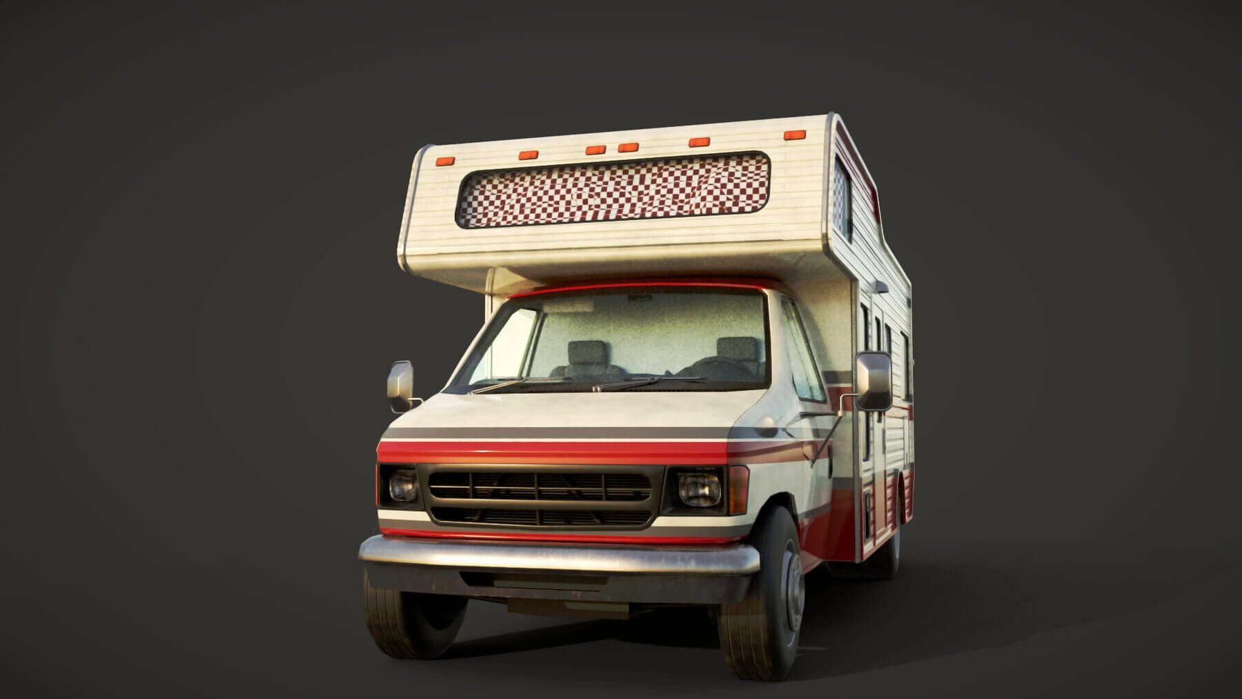Camper Van Truck - 3D Model by Holy360