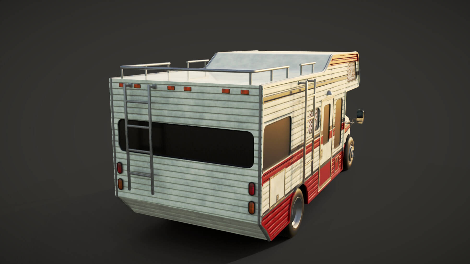 Camper Van Truck - 3D Model by Holy360