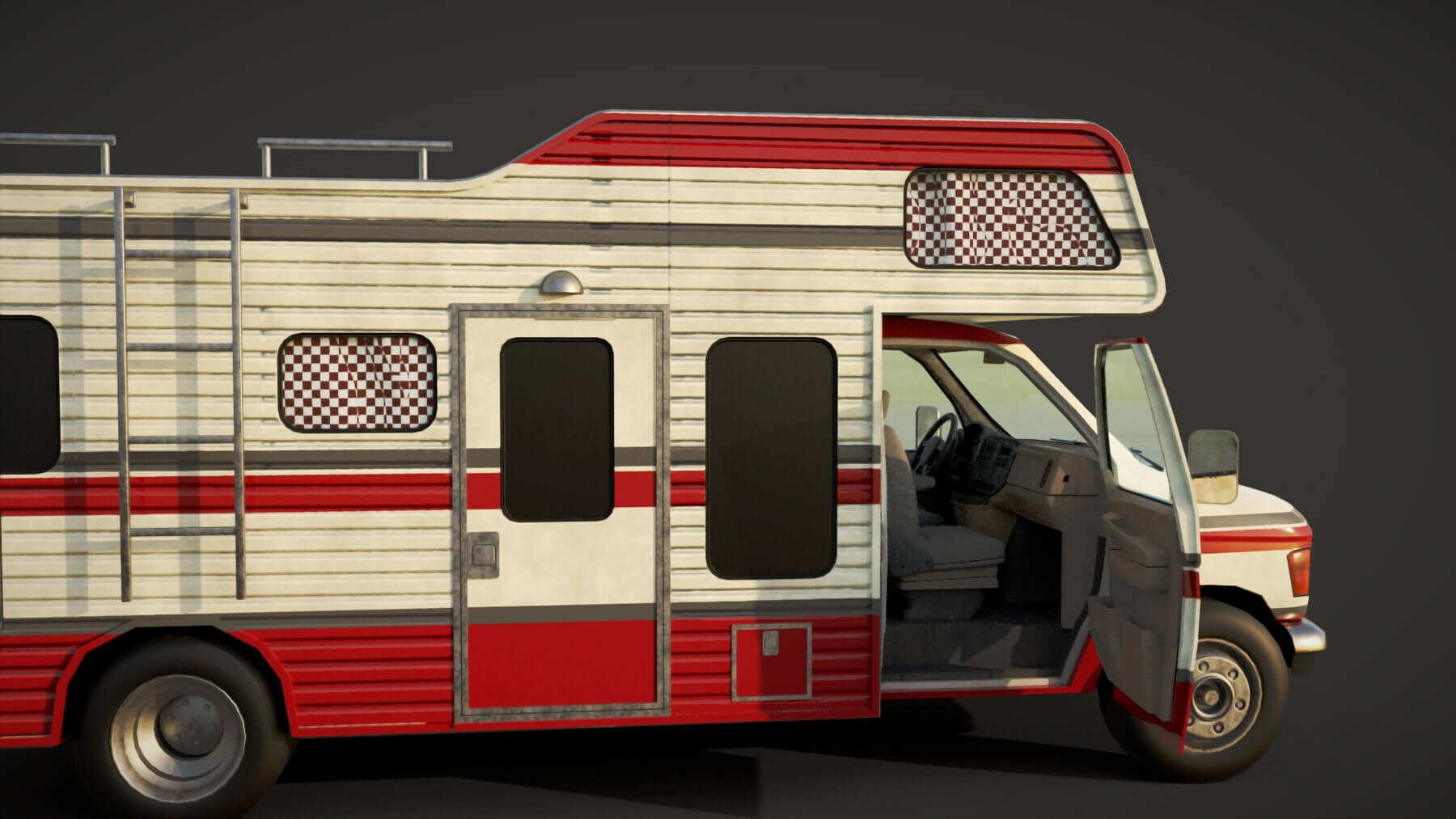 Camper Van Truck - 3D Model by Holy360