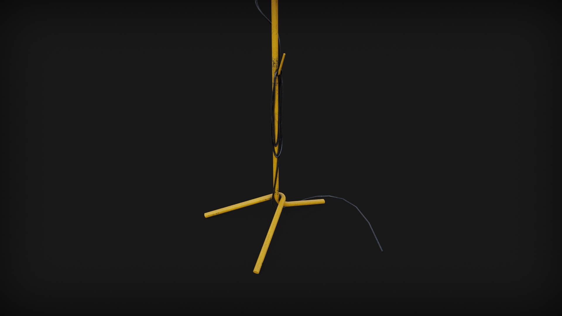 Construction Site Lamp Spotlight - 3D Model by Holy360
