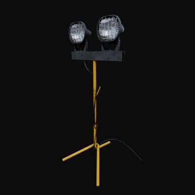 Construction Site Lamp Spotlight - 3D Model by Holy360