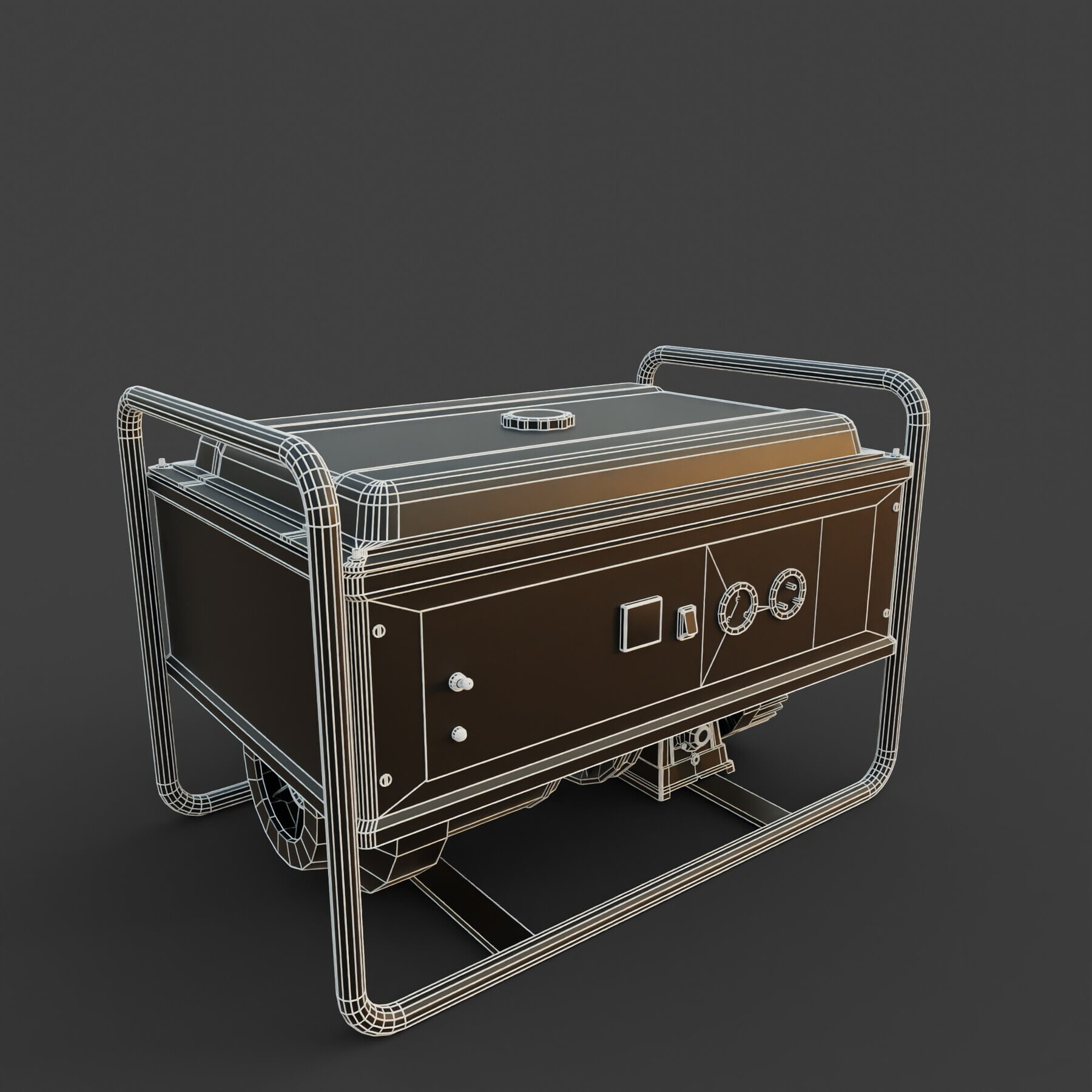 Electricity Generator - 3D Model by Holy360