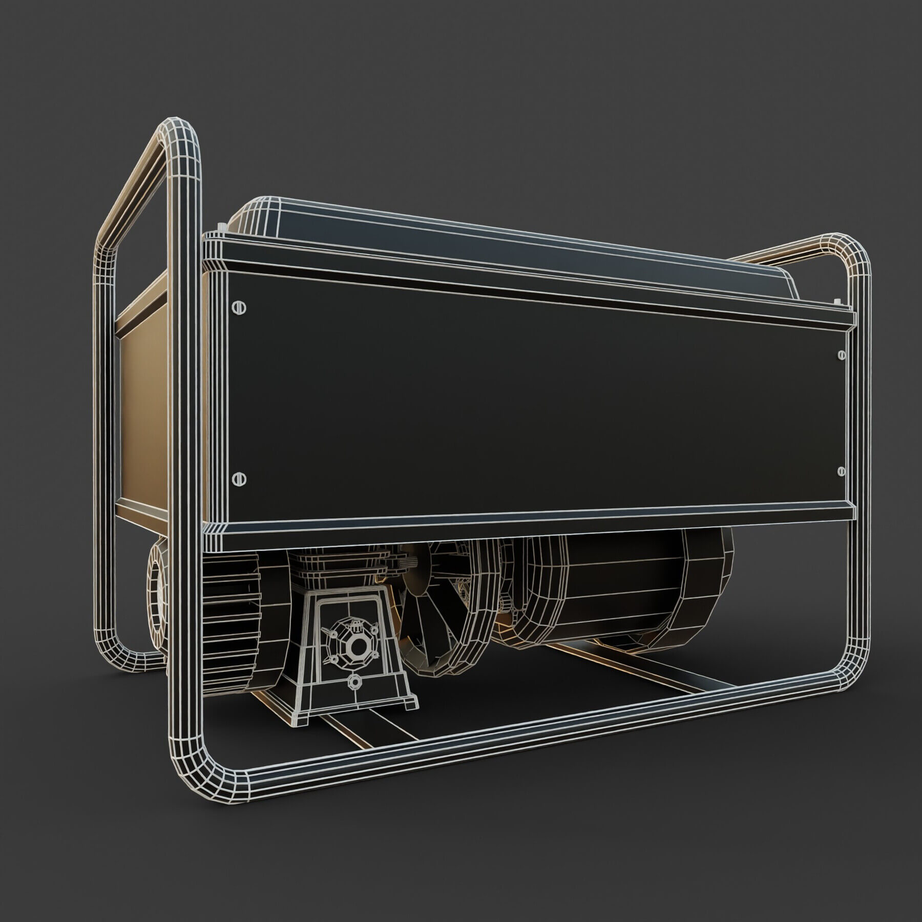 Electricity Generator - 3D Model by Holy360