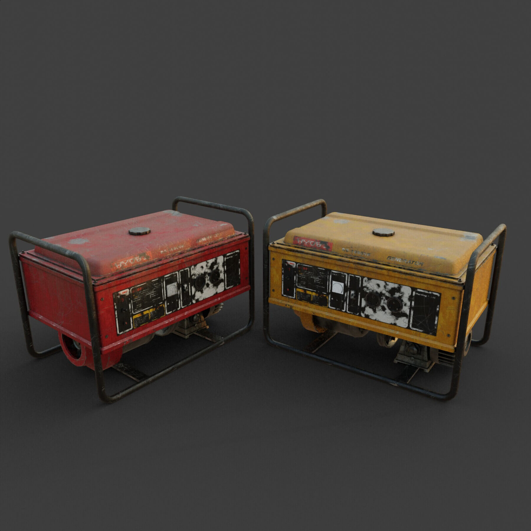 Electricity Generator - 3D Model by Holy360