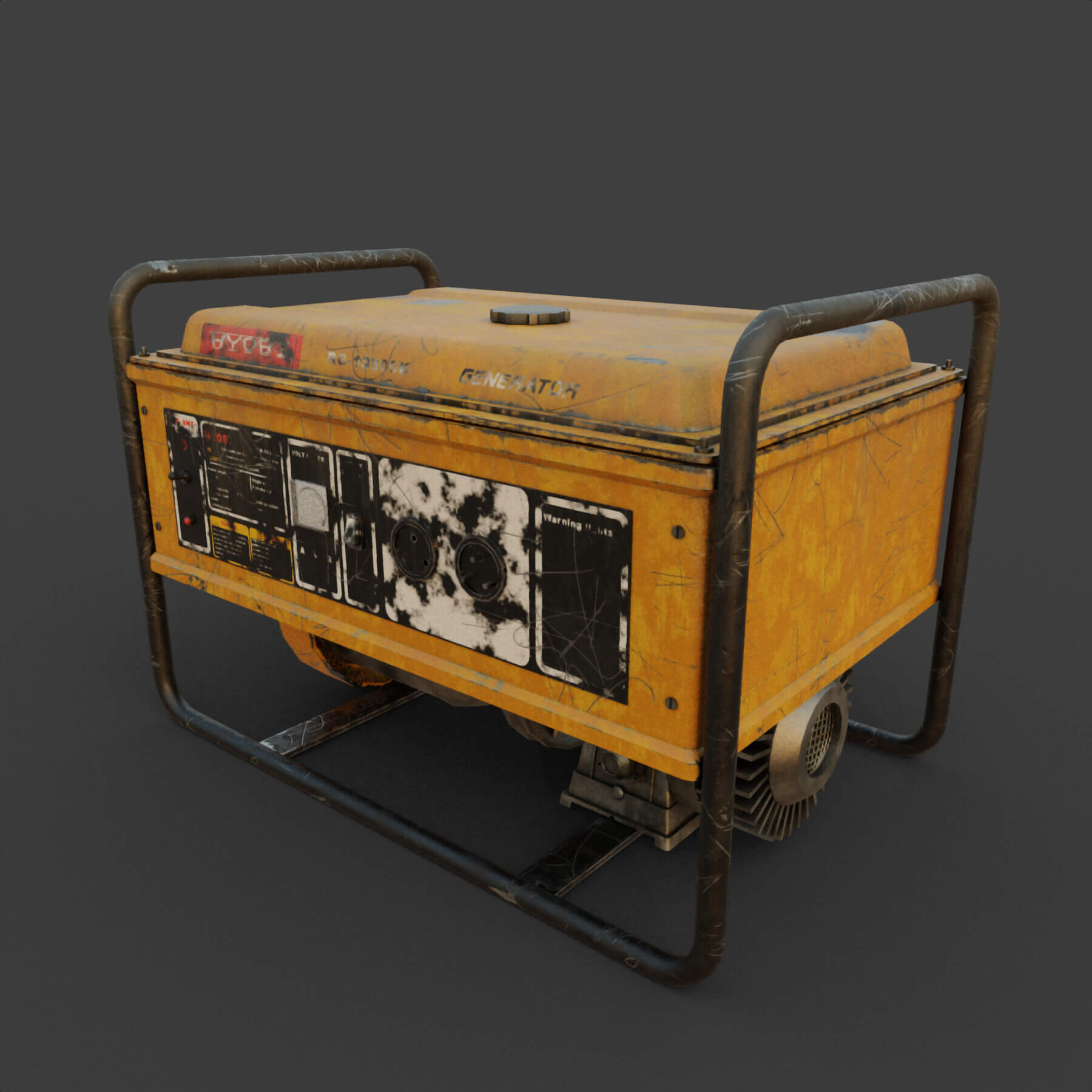 Electricity Generator - 3D Model by Holy360