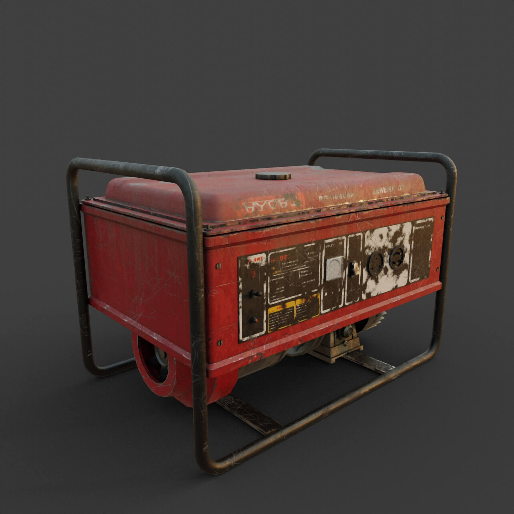 Electricity Generator - 3D Model by Holy360