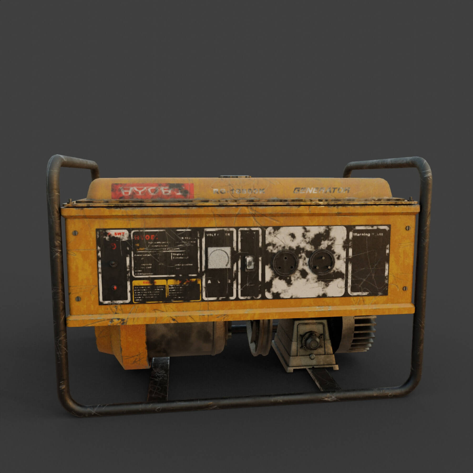 Electricity Generator - 3D Model by Holy360