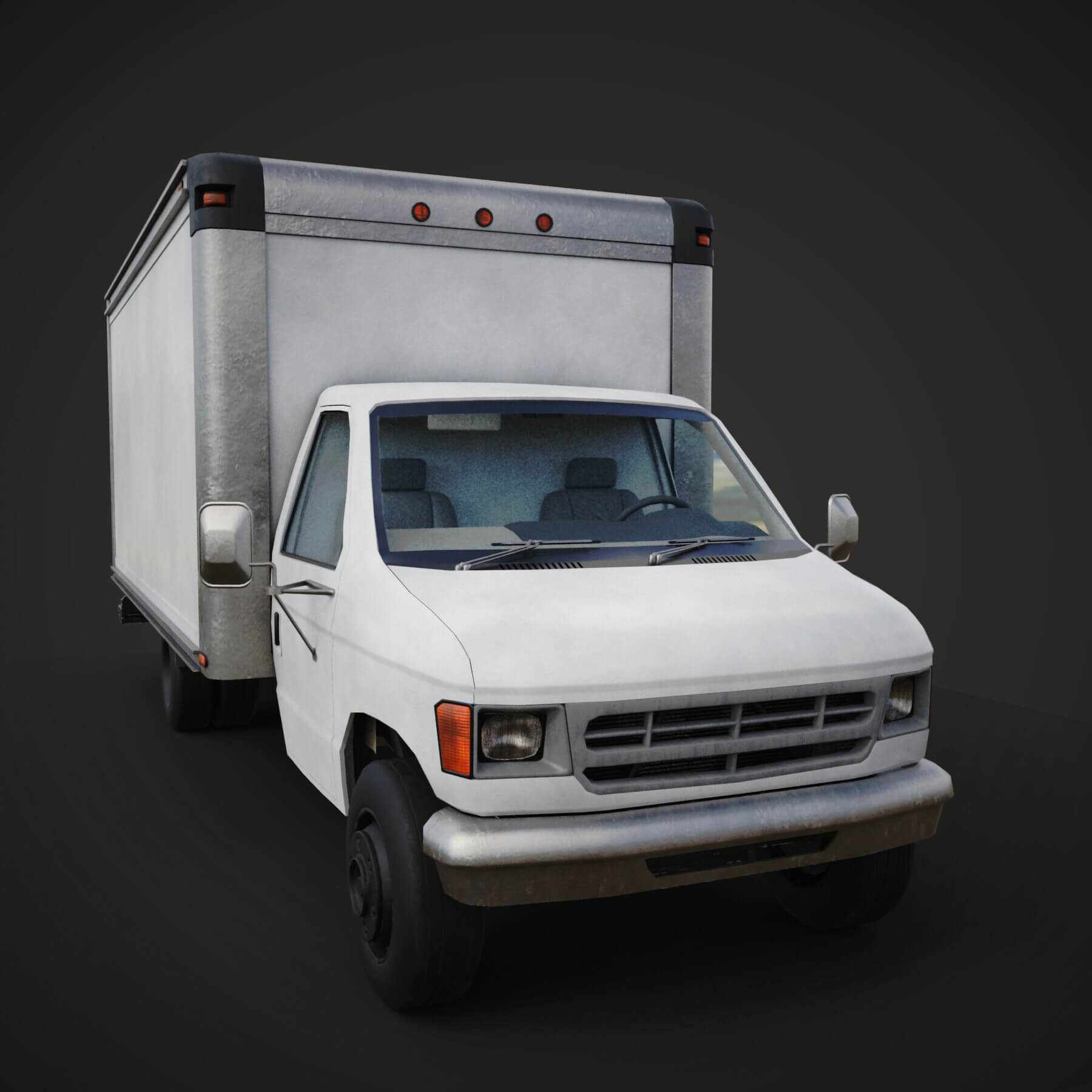 Ford Box Van - 3D Model by Holy360