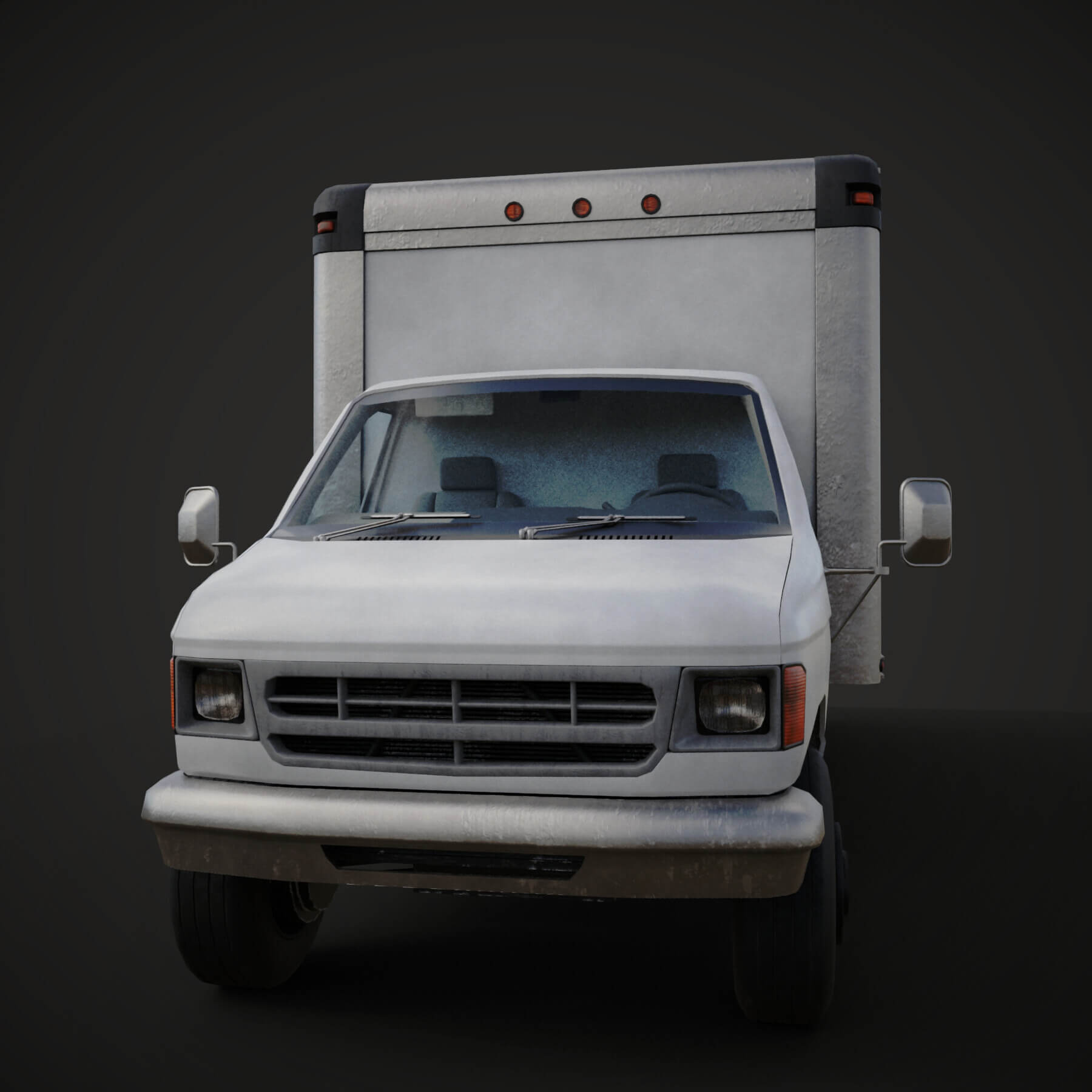 Ford Box Van - 3D Model by Holy360
