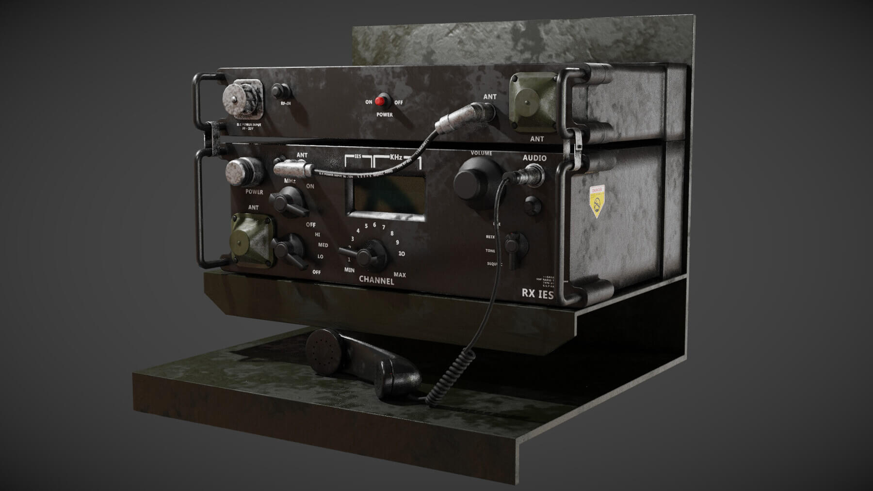 Hud Console Display - 3D Model by Holy360