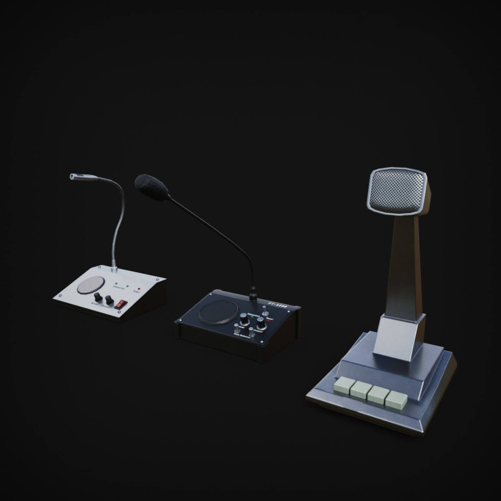 Intercom Equipment - 3D Model by Holy360
