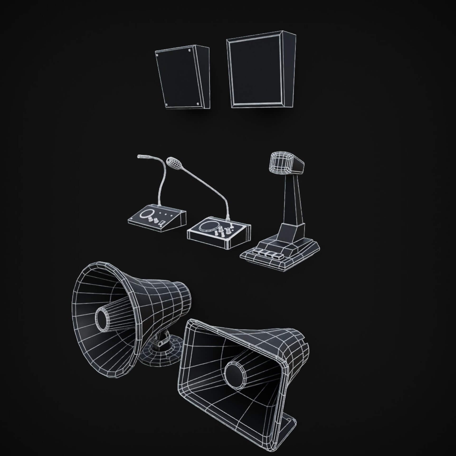 Intercom Equipment - 3D Model by Holy360