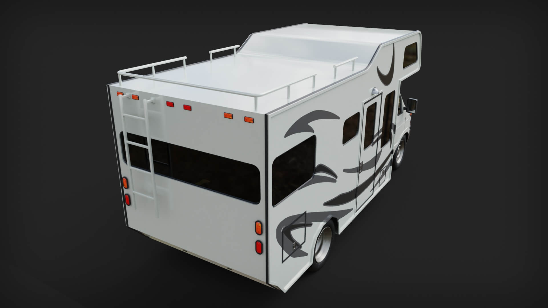 Iveco Daily Motorhome RV Camper - 3D Model by Holy360