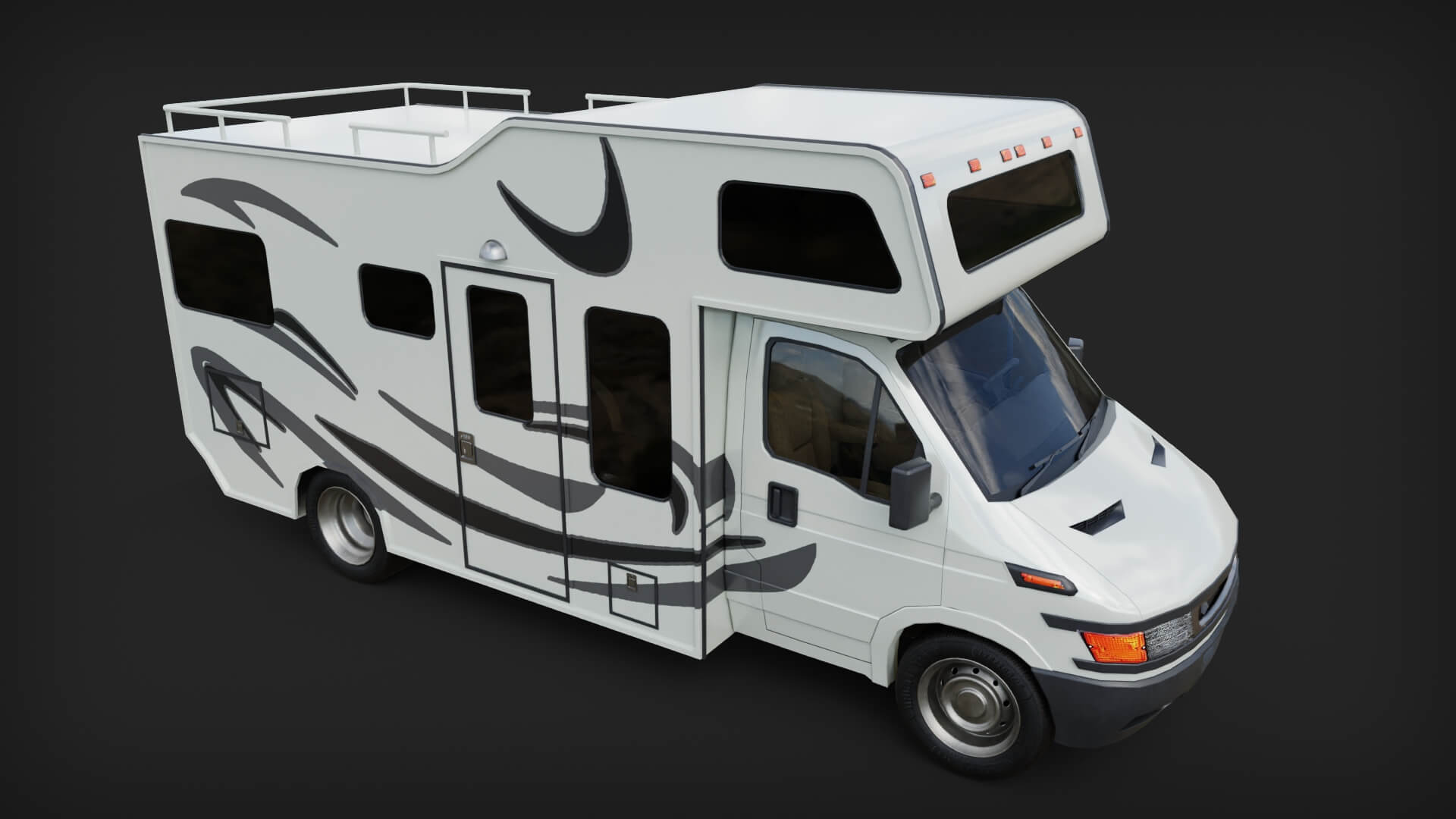 Iveco Daily Motorhome RV Camper - 3D Model by Holy360