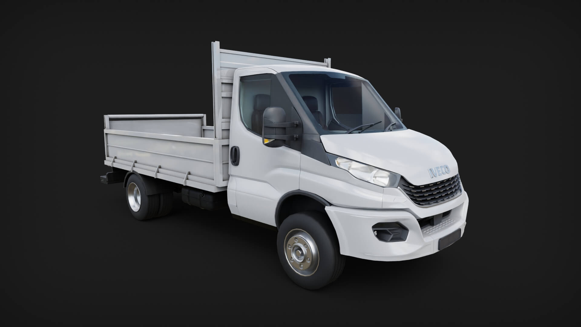 Iveco Daily Pick Up Truck - 3D Model by Holy360