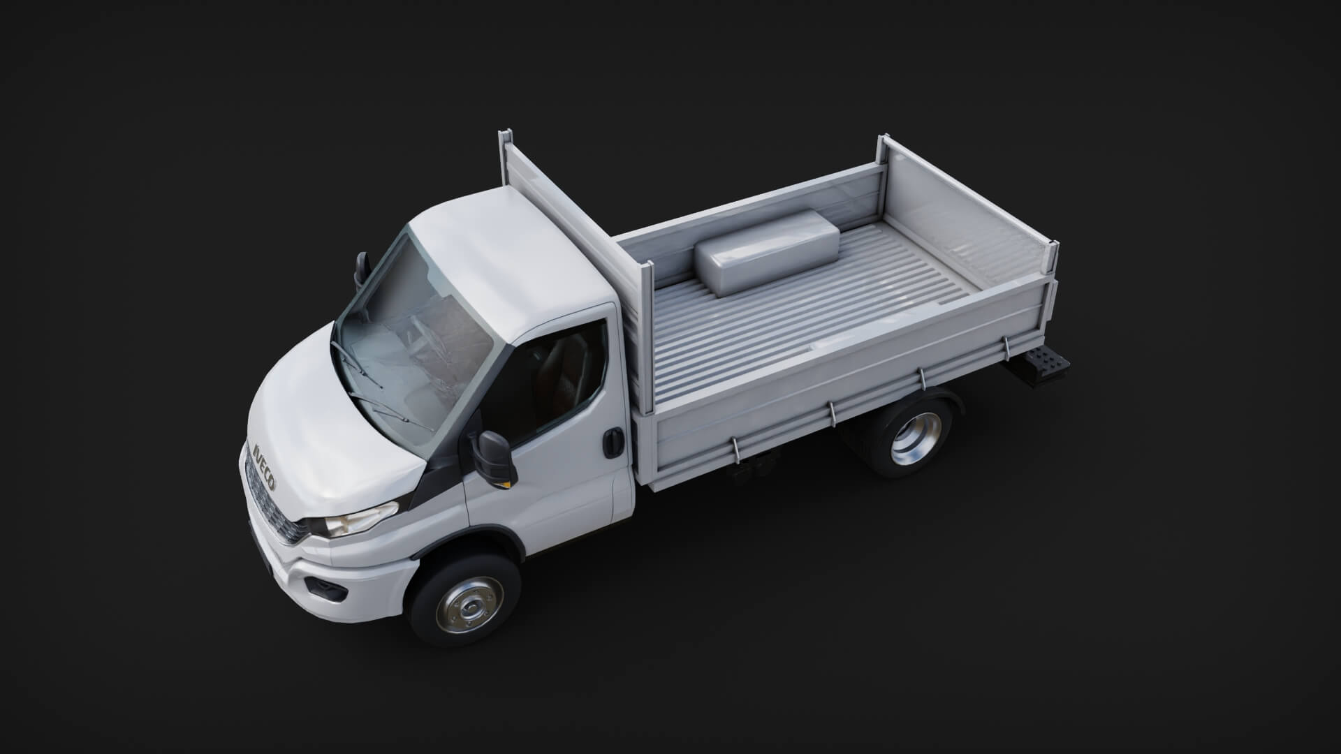 Iveco Daily Pick Up Truck - 3D Model by Holy360