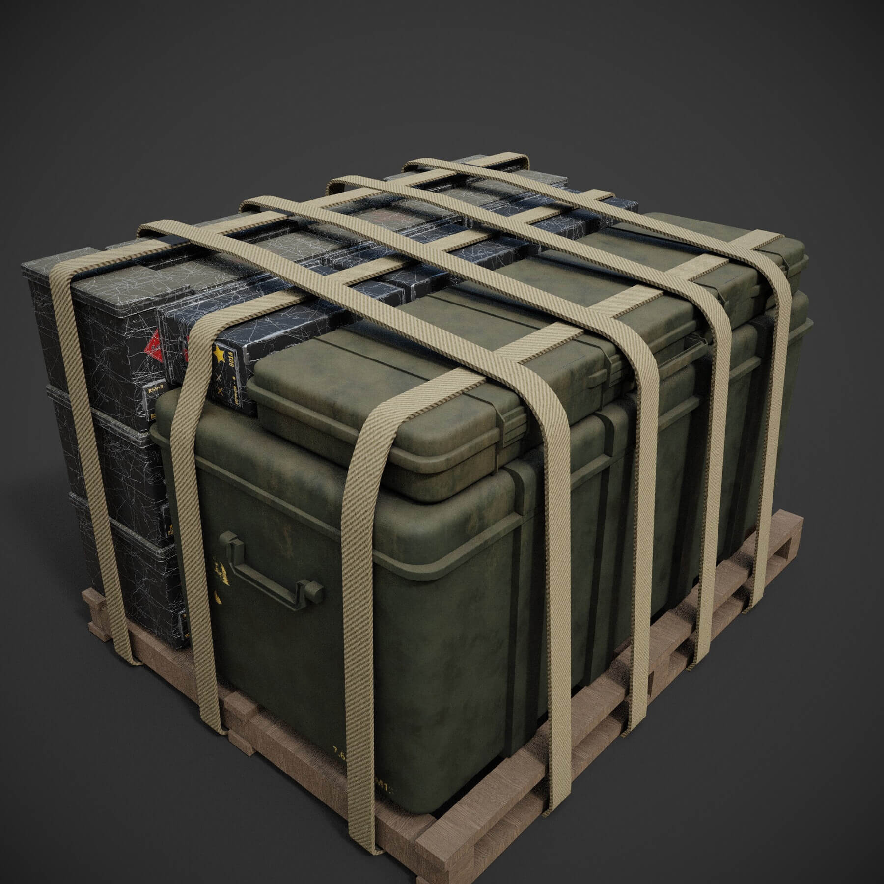 Lootbox weapon cases - 3D Model by Holy360