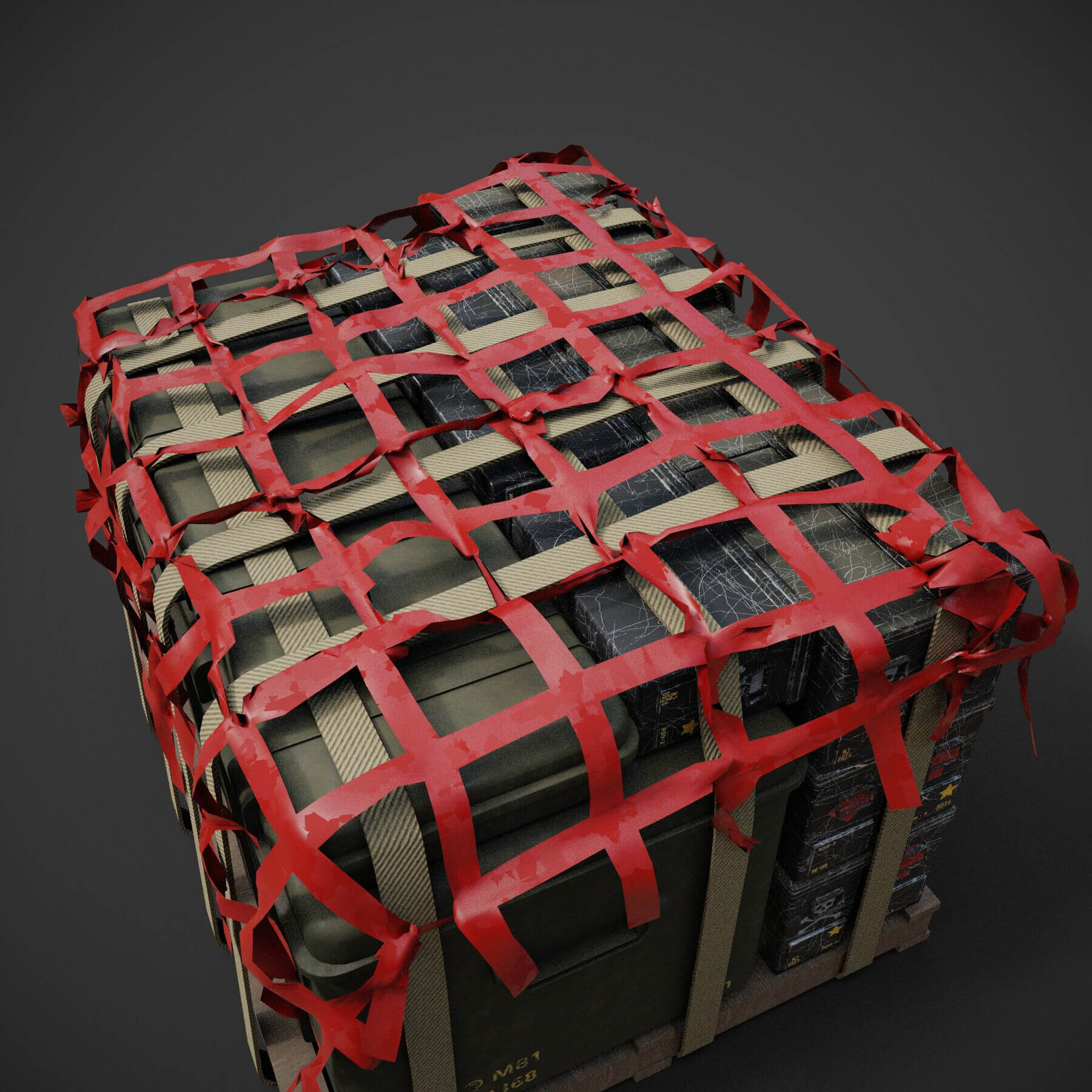 Lootbox weapon cases - 3D Model by Holy360