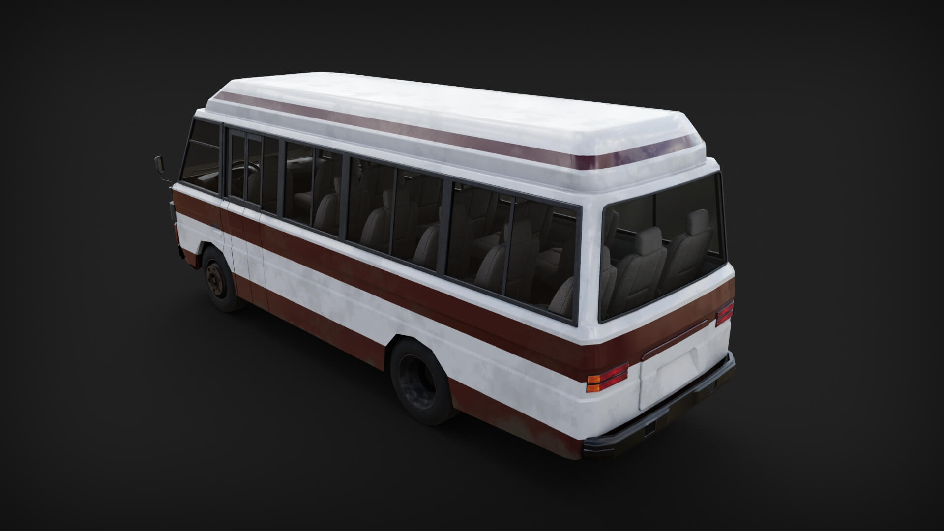 Mazda T3500 Bus - 3D Model by Holy360