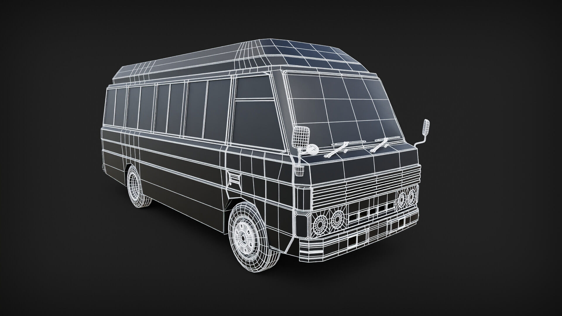 Mazda T3500 Bus - 3D Model by Holy360