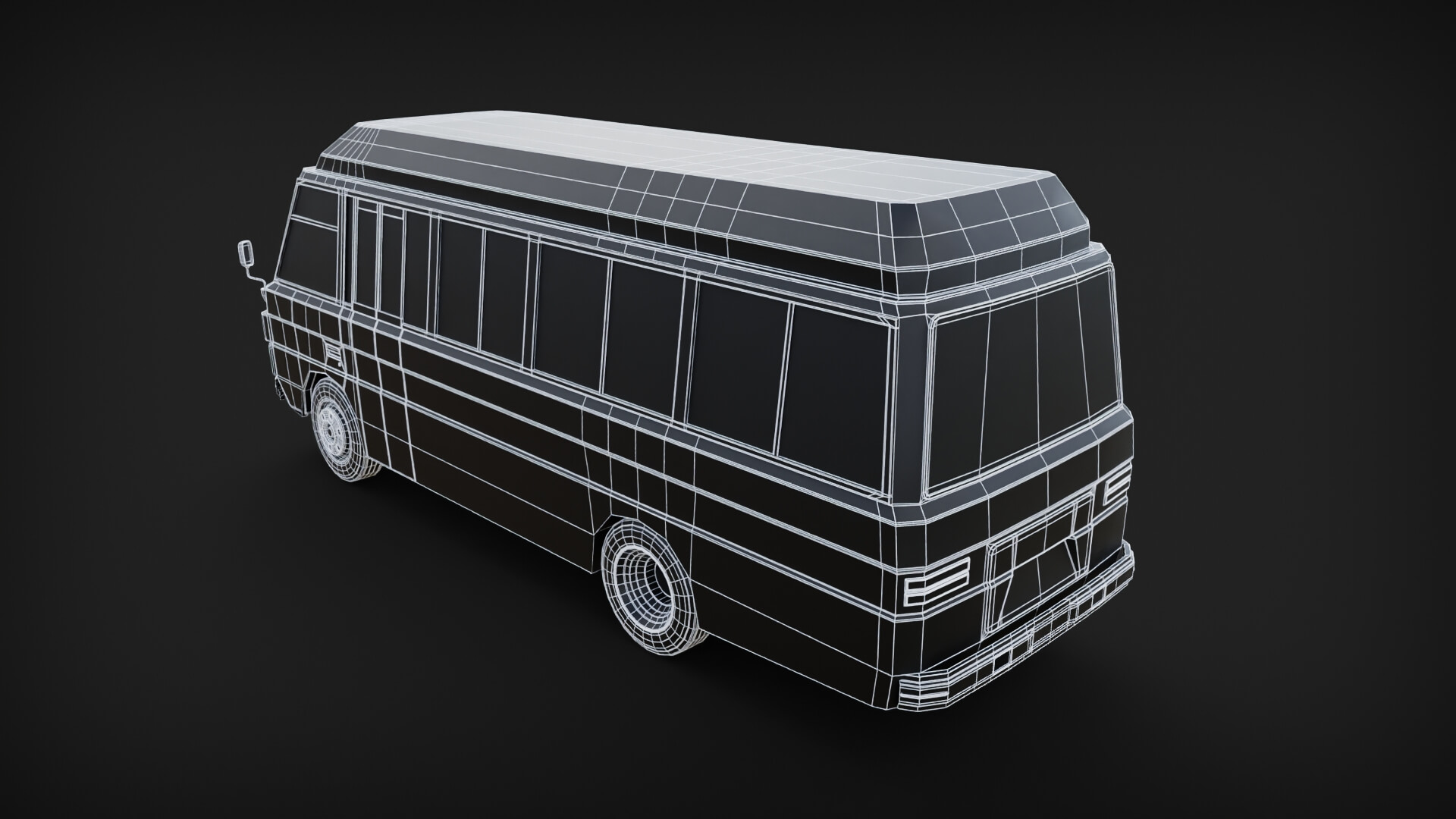 Mazda T3500 Bus - 3D Model by Holy360