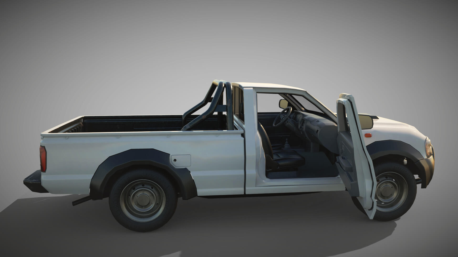 Nissan Hardbody NP300 Frontier - 3D Model by Holy360